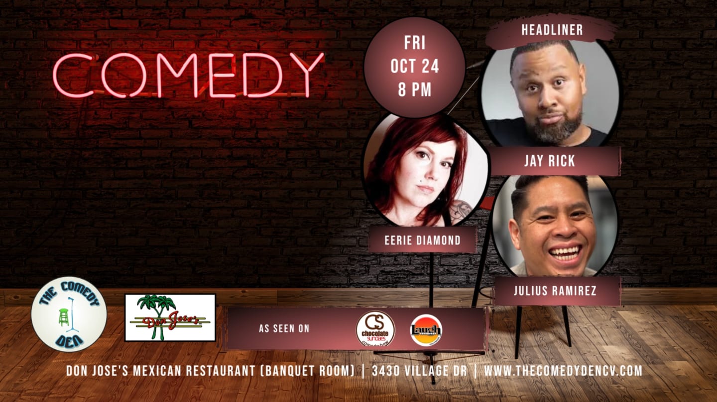 The Comedy Den presents comedian Jay Rich