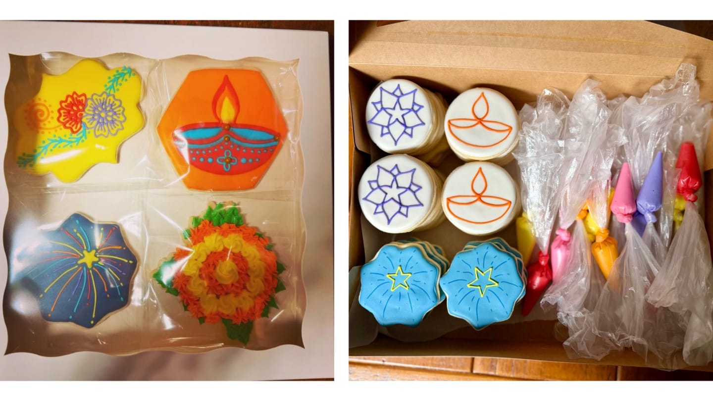 Sweet Doughnations 4/6-cookie Diwali Box
