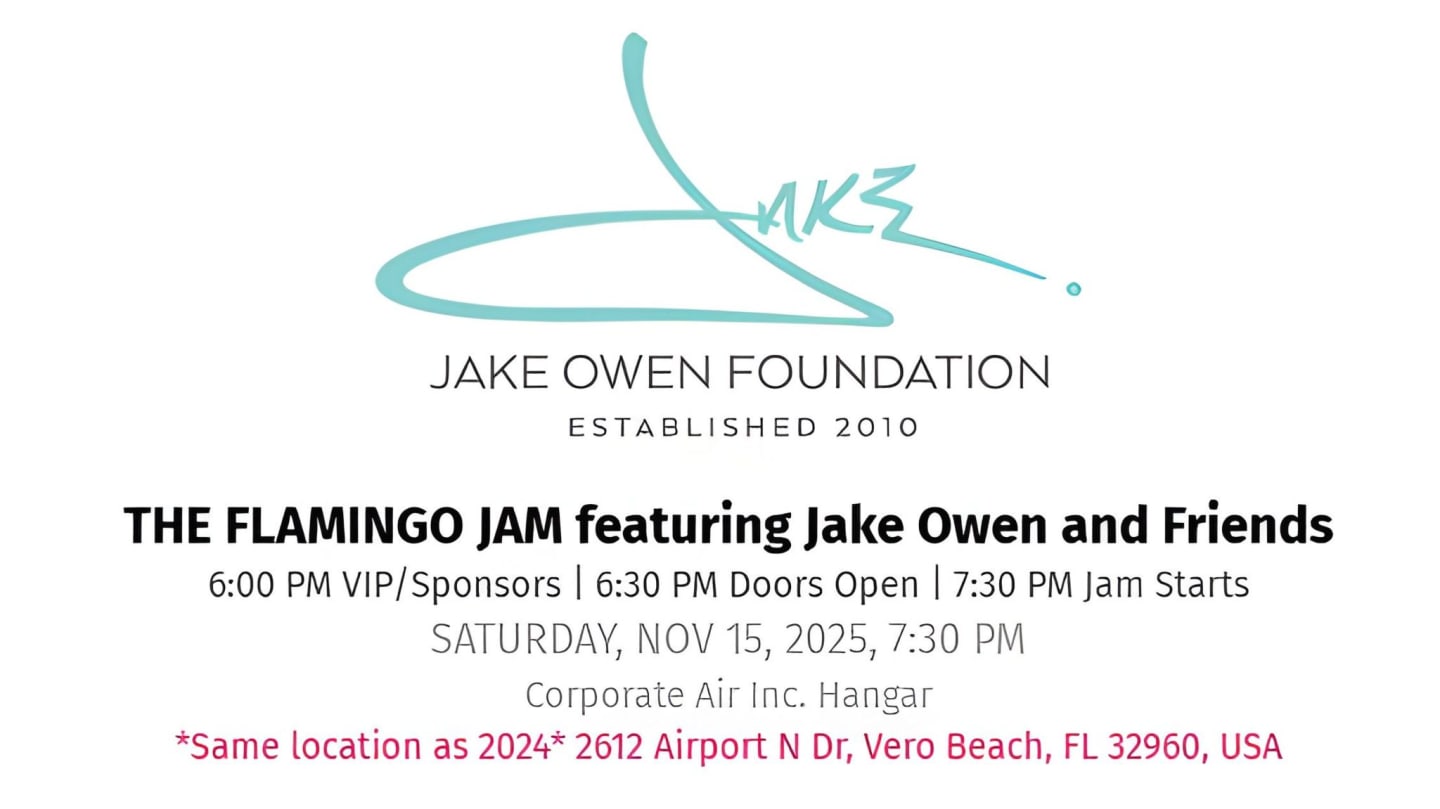 Win Tickets to The Flamingo Jam featuring Jake Owen & Friends!
