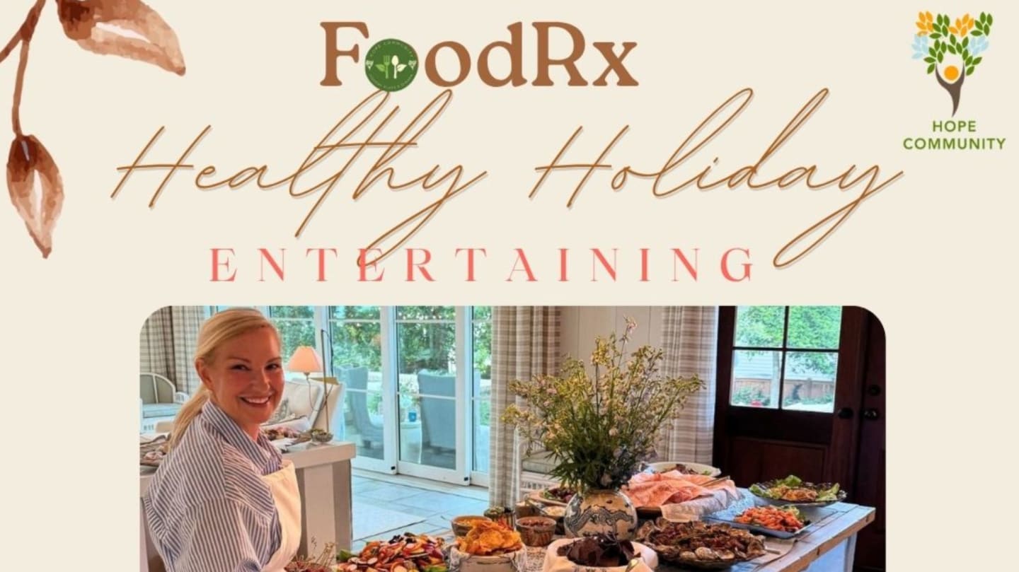 December FoodRx: Healthy Holiday Hors d'oeuvres