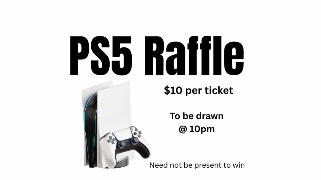 PS5 Raffle