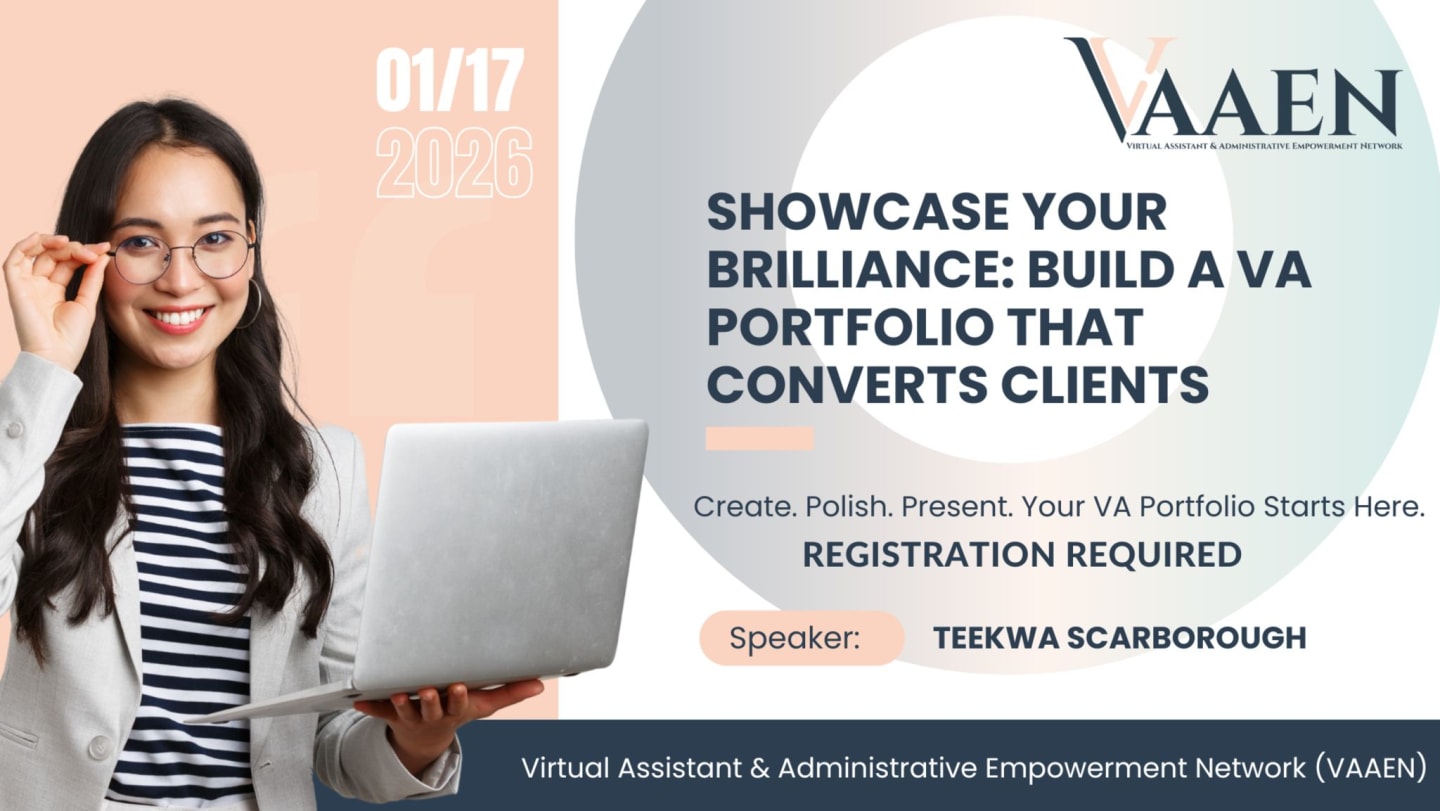 Showcase Your Brilliance: Build a VA Portfolio That Converts Clients