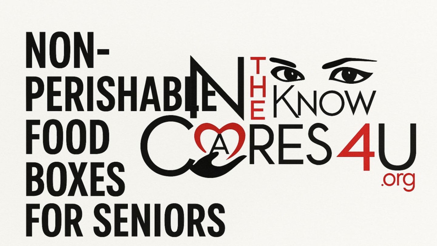 N The Know Cares 4 U FOOD BOX for Seniors