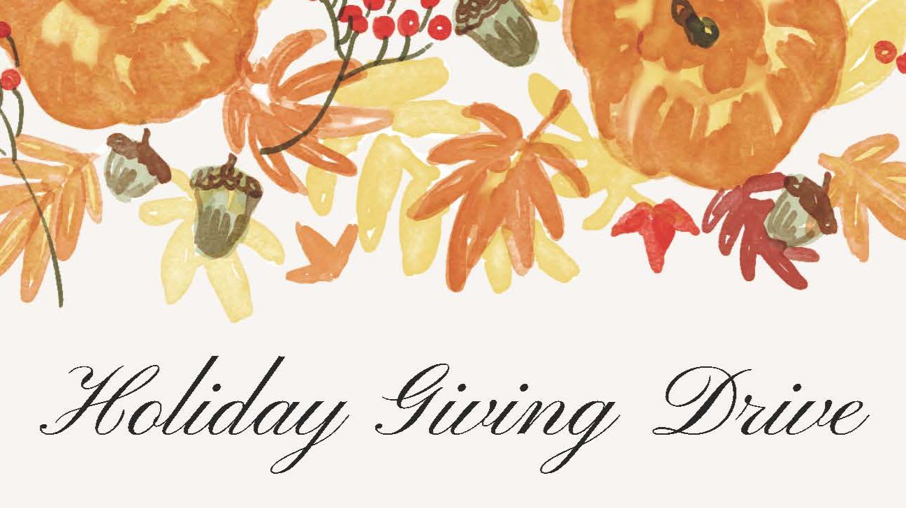Holiday Giving Drive