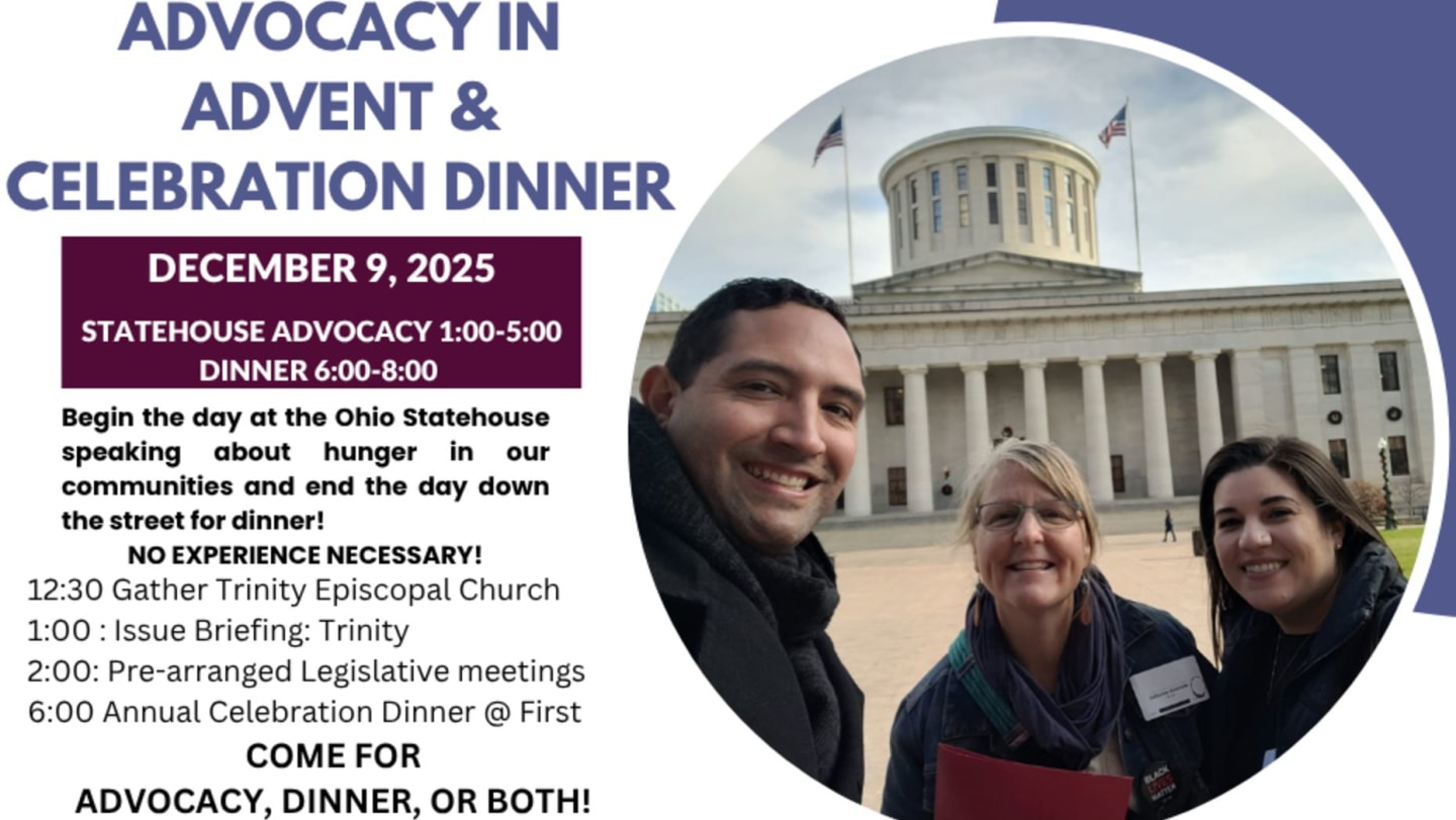 Advocacy in Advent & Celebration Dinner