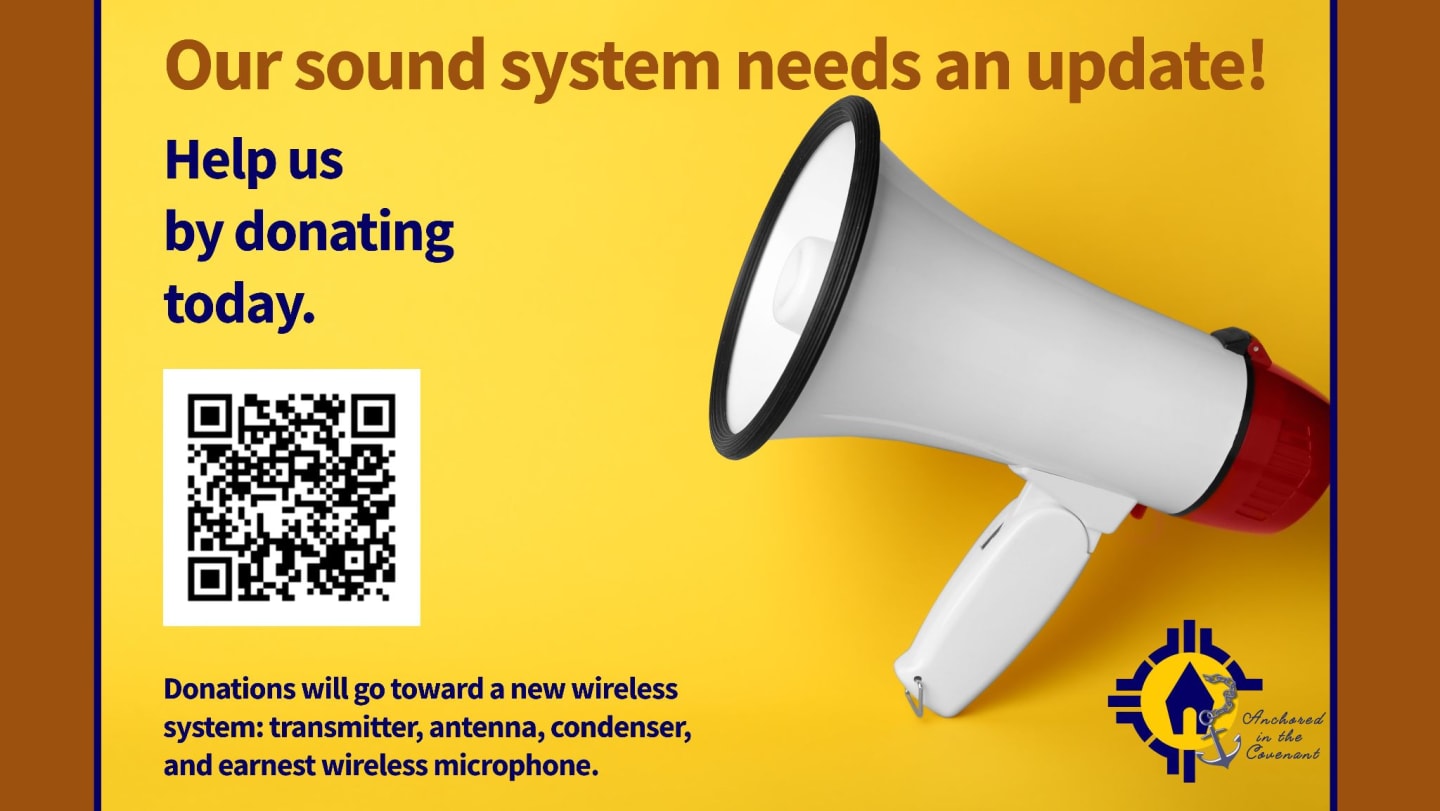 Our sound system needs an update!