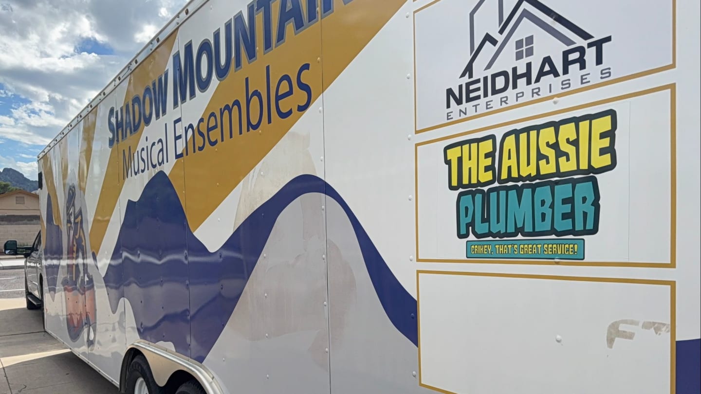 SMHS Band Trailer Signage Annual Sponsorship