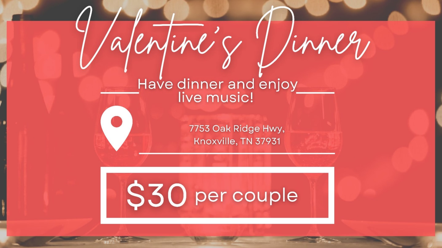 Valentines Dinner & Live Music!