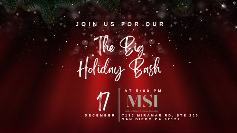 The Big Holiday Bash