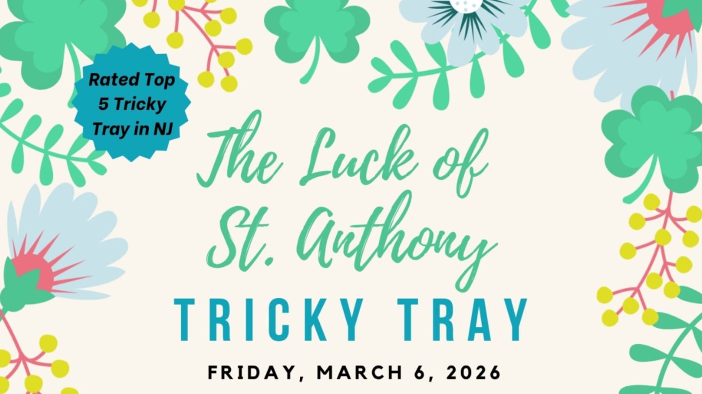 The Luck of St. Anthony Tricky Tray