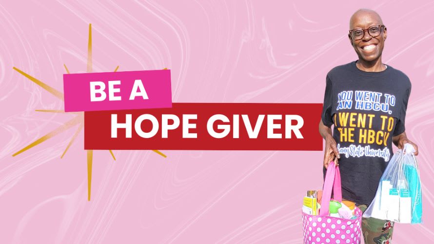 Give a Gift that Impacts. Be a Hope Giver!