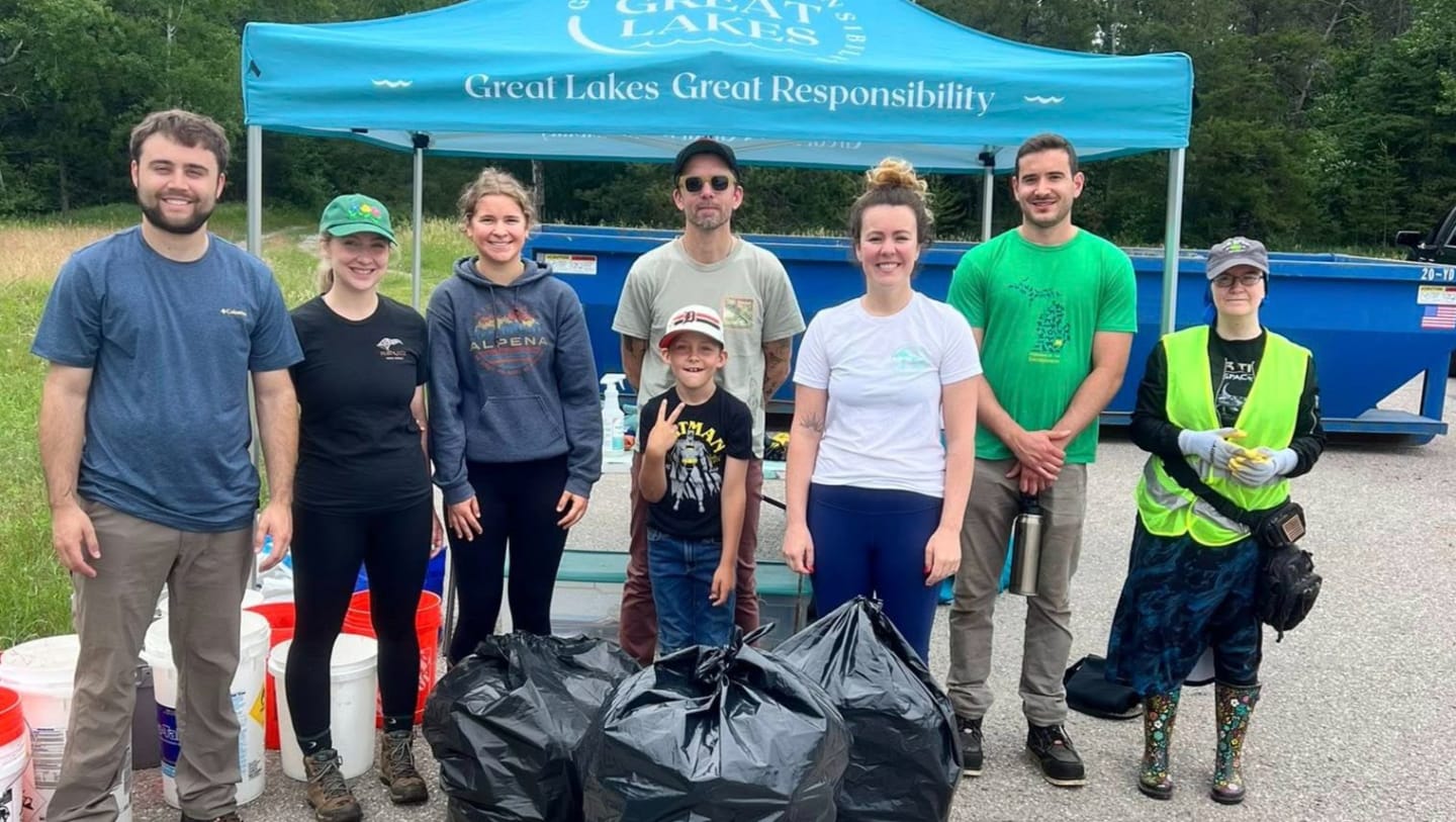 Let's keep the Great Lakes clean!