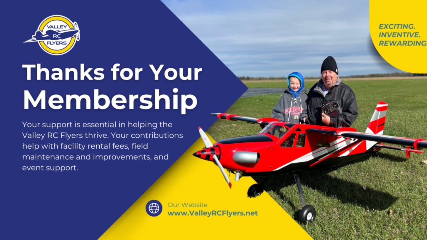 2026 Valley RC Flyers Membership Form