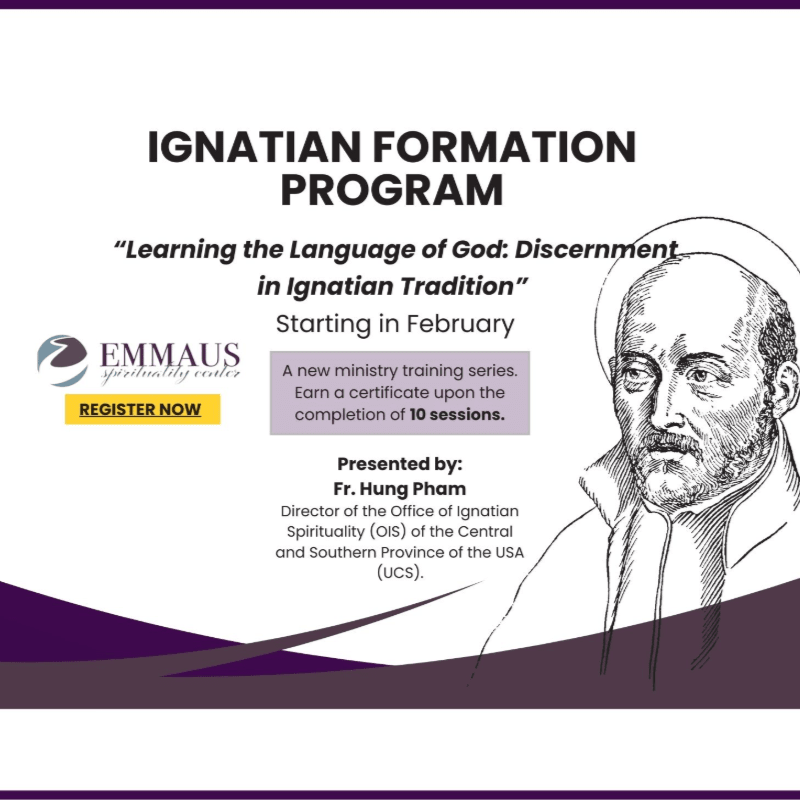 Ignatian Formation Program "Learning the Language of God: Discernment ...