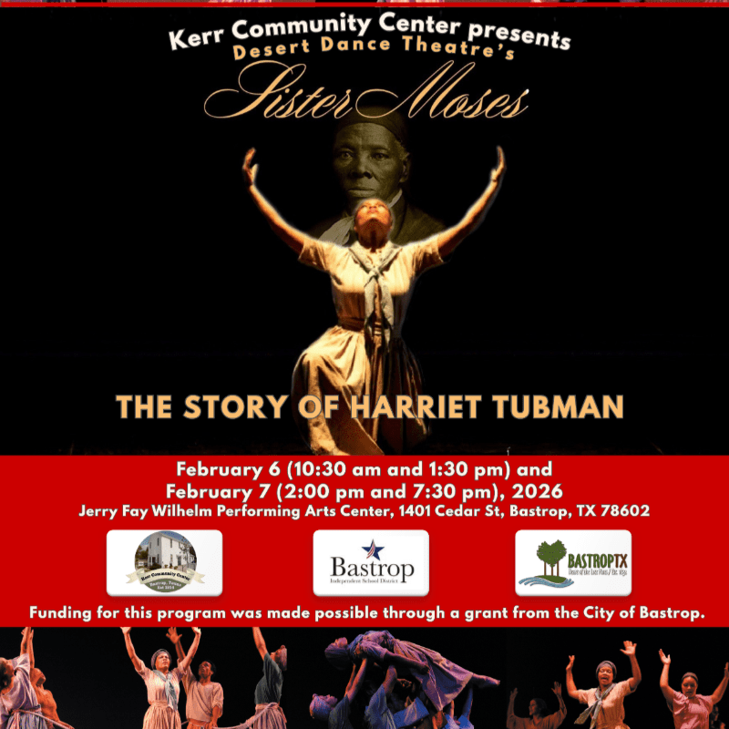 Desert Dance Theatre's Sister Moses: The Story of Harriet Tubman ...