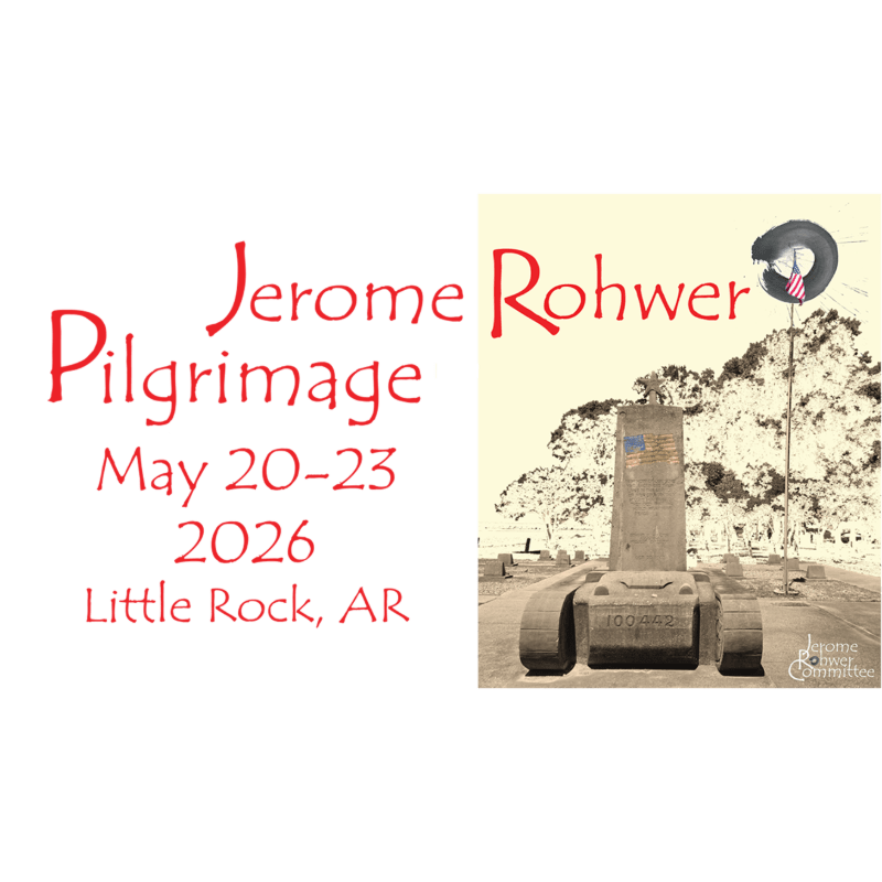 Jerome Rohwer Pilgrimage 2026 Registration