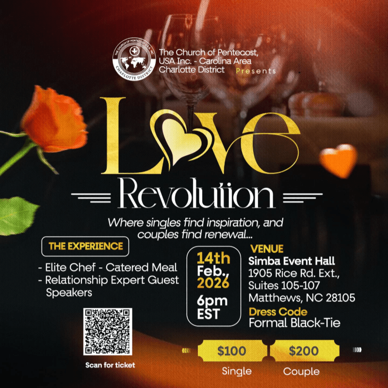 Love Revolution Valentine's Dinner