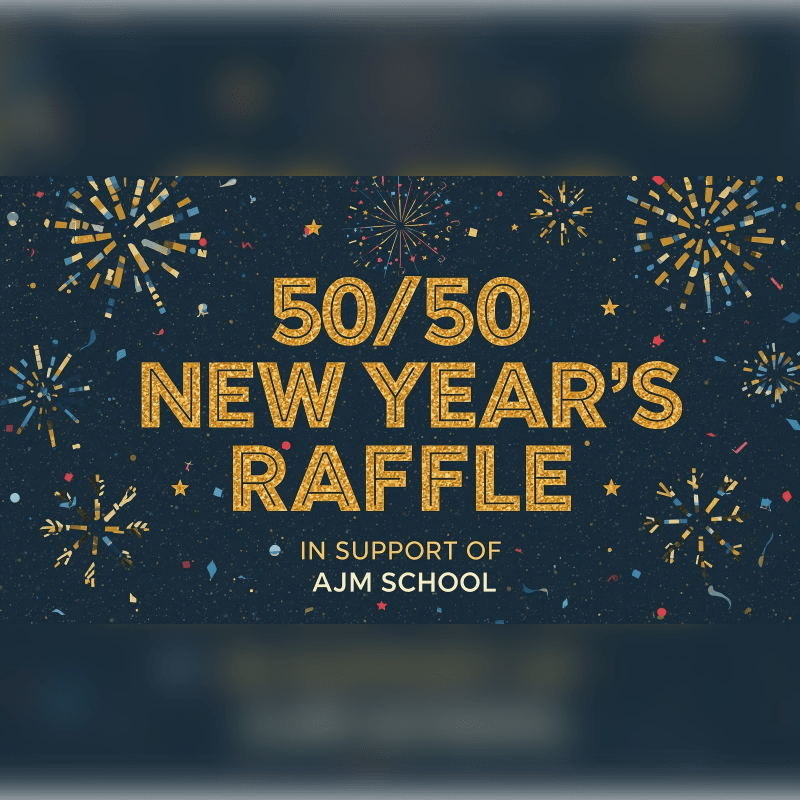 AJM New Years 50/50 2026