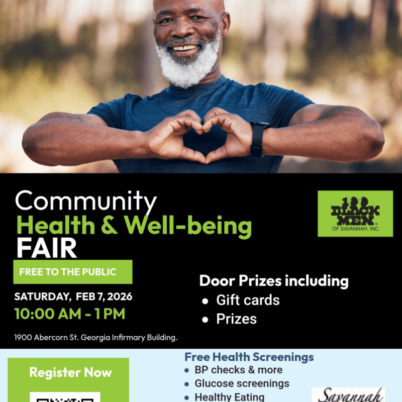 100 Black Men of Savannah Community Health & Well-Being Fair