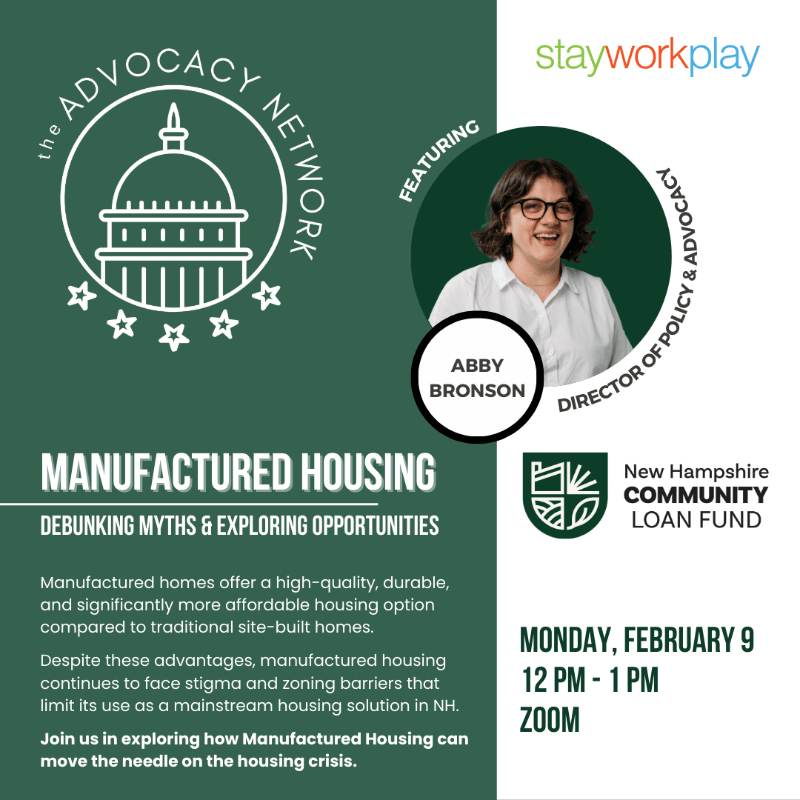 Stay Work Play Advocacy Network Meeting: February 2026
