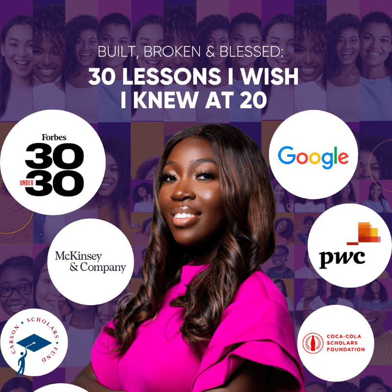 Built, Broken & Blessed: 30 Lessons I Wish I Knew at 20 Masterclass