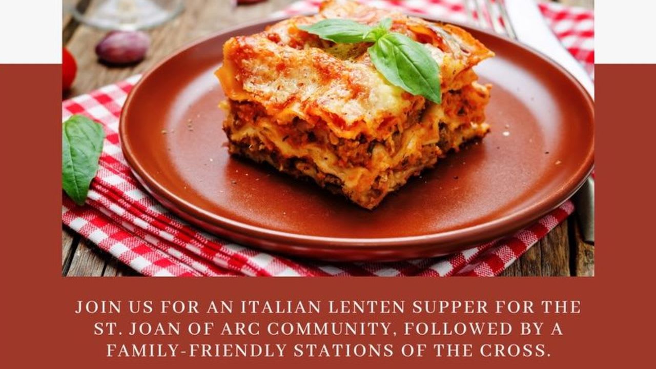 2026 Italian Lenten Supper