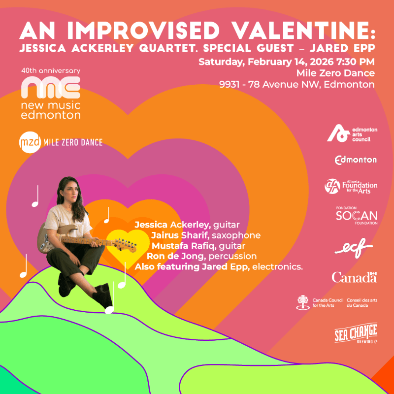 An Improvised Valentine: Jessica Ackerley Quartet. Special guest ...