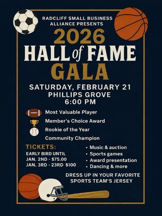 2026 Radcliff Small Business Alliance Gala