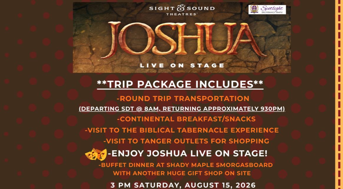 JOSHUA-live on stage!