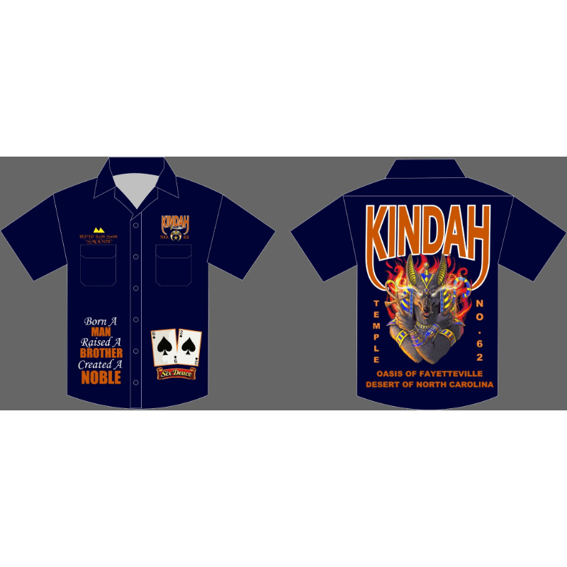 Kindah Temple 2026 Walking Shirt