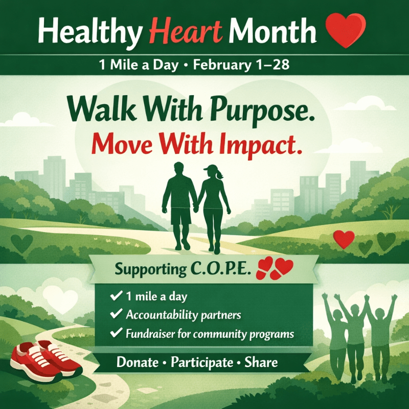 Walk With Purpose. Move With Impact.