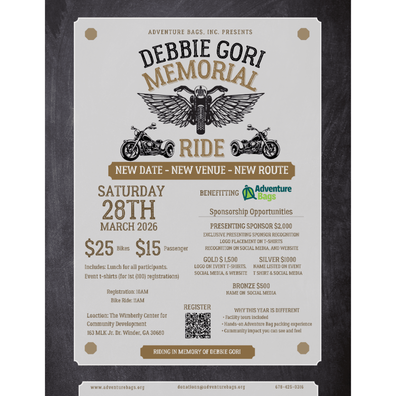 2026 Debbie Gori Memorial Ride