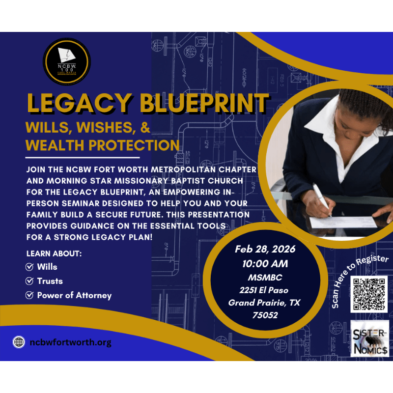 Legacy Blueprint: Wills, Wishes, & Wealth Protection