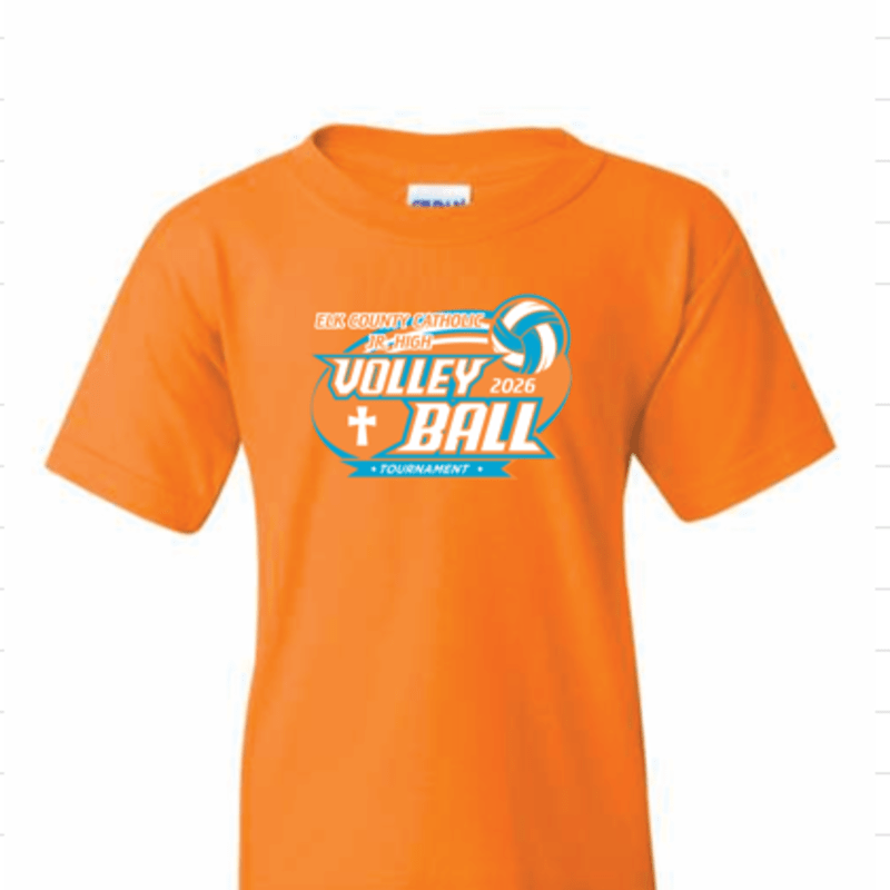 🏐 ECC Junior High Volleyball Tournament T-Shirts – Presale Only 🏐