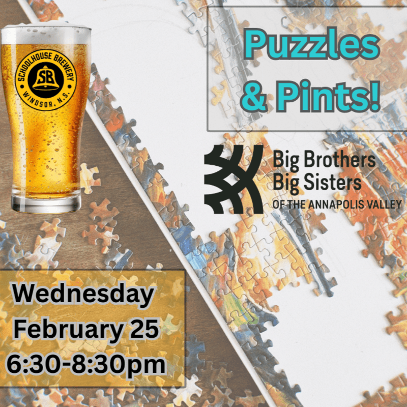 Puzzles & Pints @ Schoolhouse Brewery