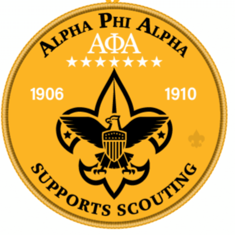 Alpha Brothers in Scouting's Shop