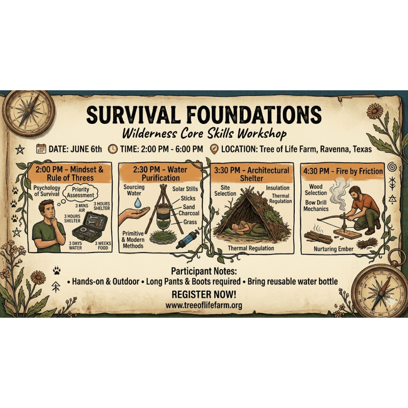 Survival Foundations: Wilderness Skills Workshop