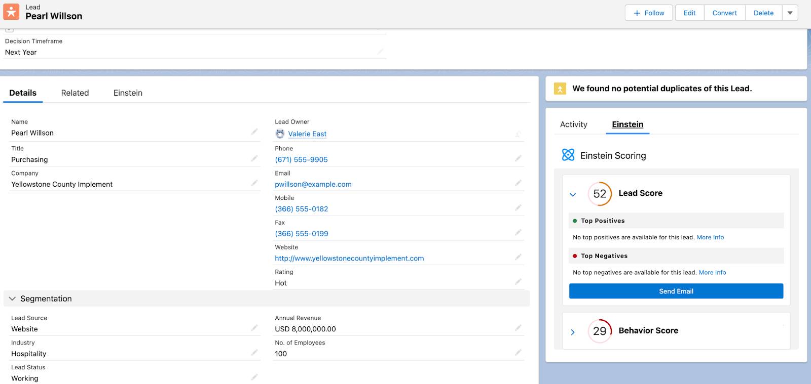 Explore Einstein Features for Account Engagement 유닛 | Salesforce