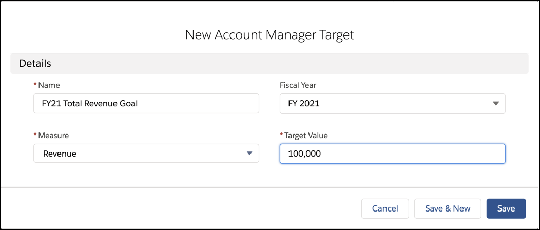 Create and Assign Targets 유닛 | Salesforce Trailhead