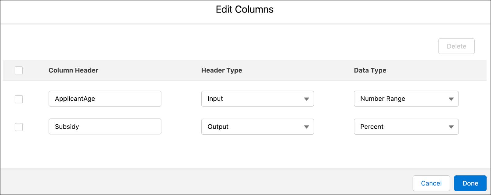 Create a Decision Matrix | Salesforce Trailhead