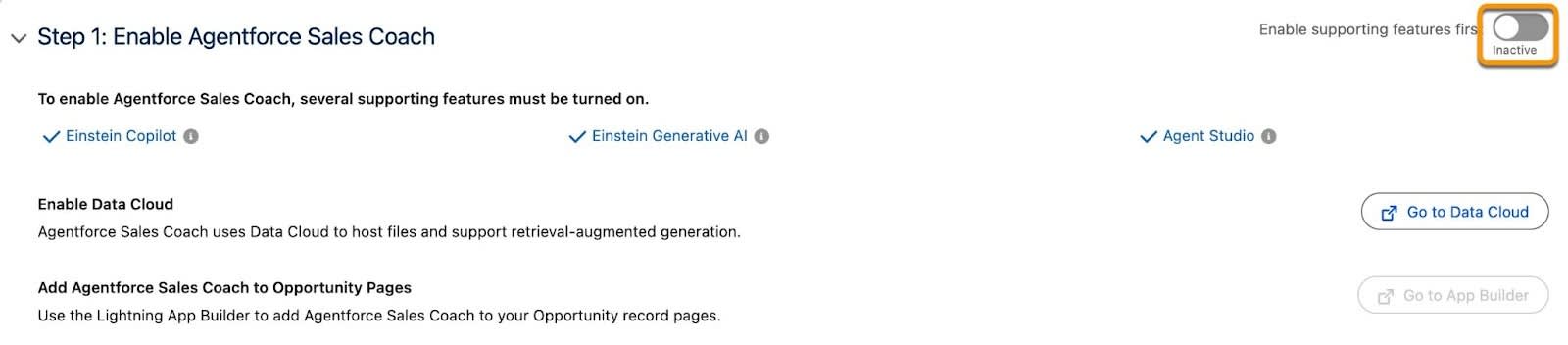 Set Up and Enable Sales Coach in Agentforce