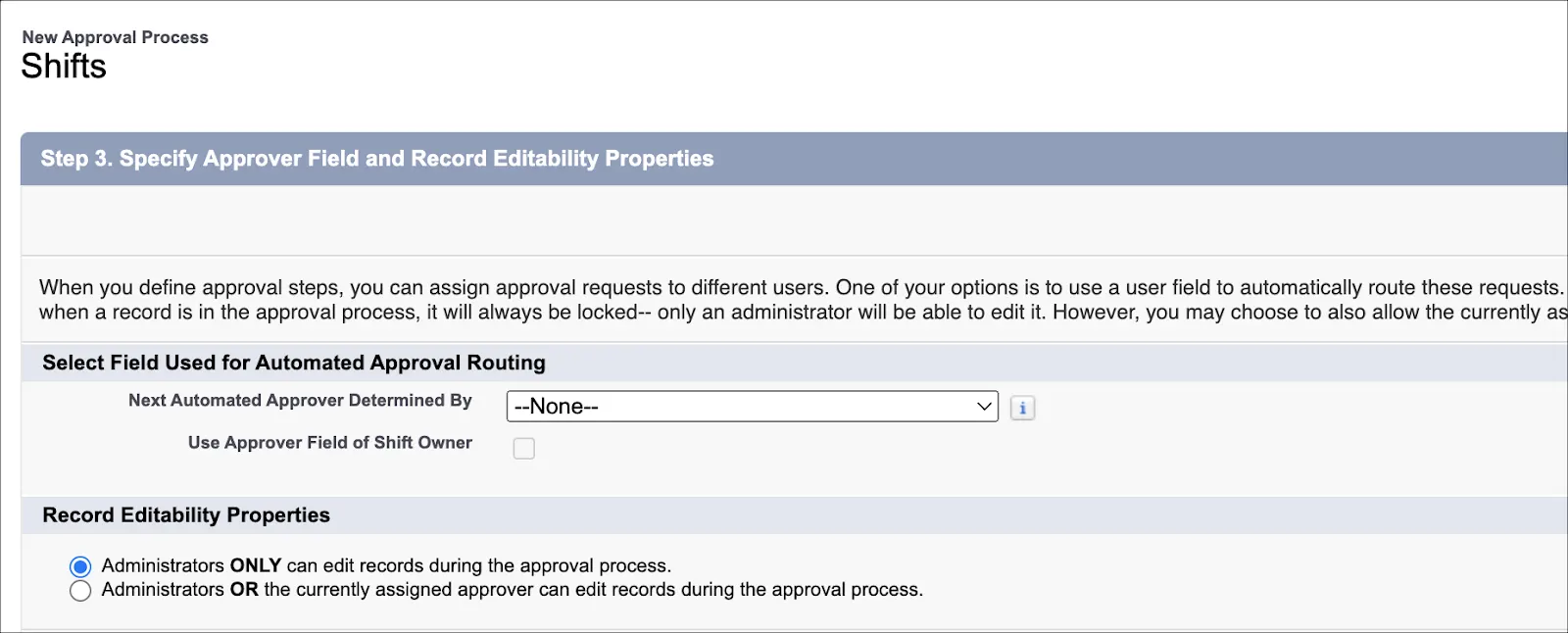 Set Up an Approval Process | Salesforce Trailhead Set Up an Approval Process | Salesforce Trailhead
