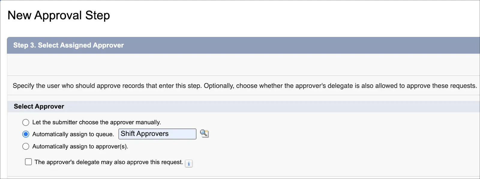 Set Up an Approval Process | Salesforce Trailhead Set Up an Approval Process | Salesforce Trailhead