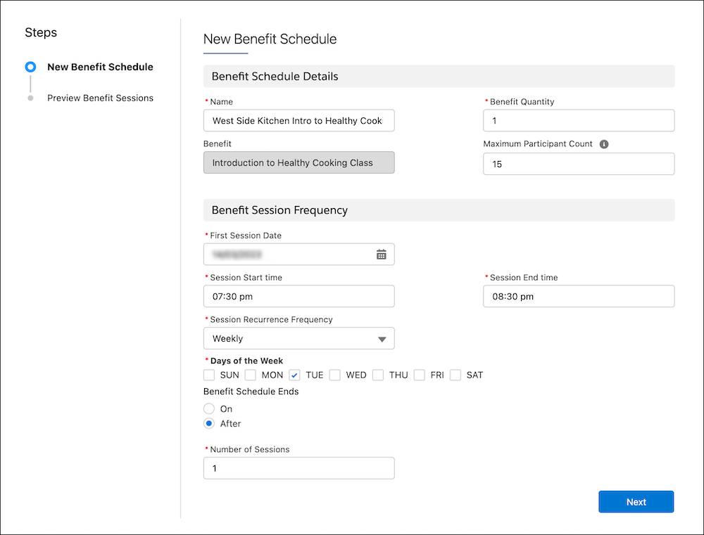 Unidade Create And Manage Schedules Salesforce Trailhead