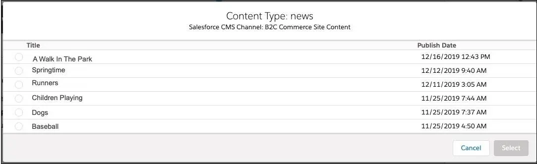Create and Use Salesforce CMS Content | Salesforce Trailhead