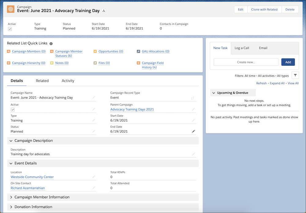 Create Campaigns and Campaign Hierarchies | Salesforce Trailhead