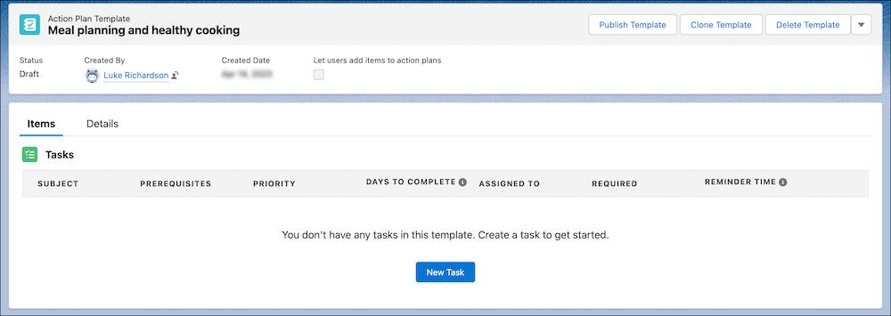 Create Goal Definitions and Action Plan Templates | Salesforce