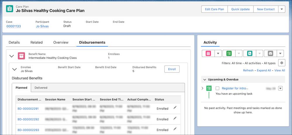 Get Started with Care Plans Unit | Salesforce Trailhead