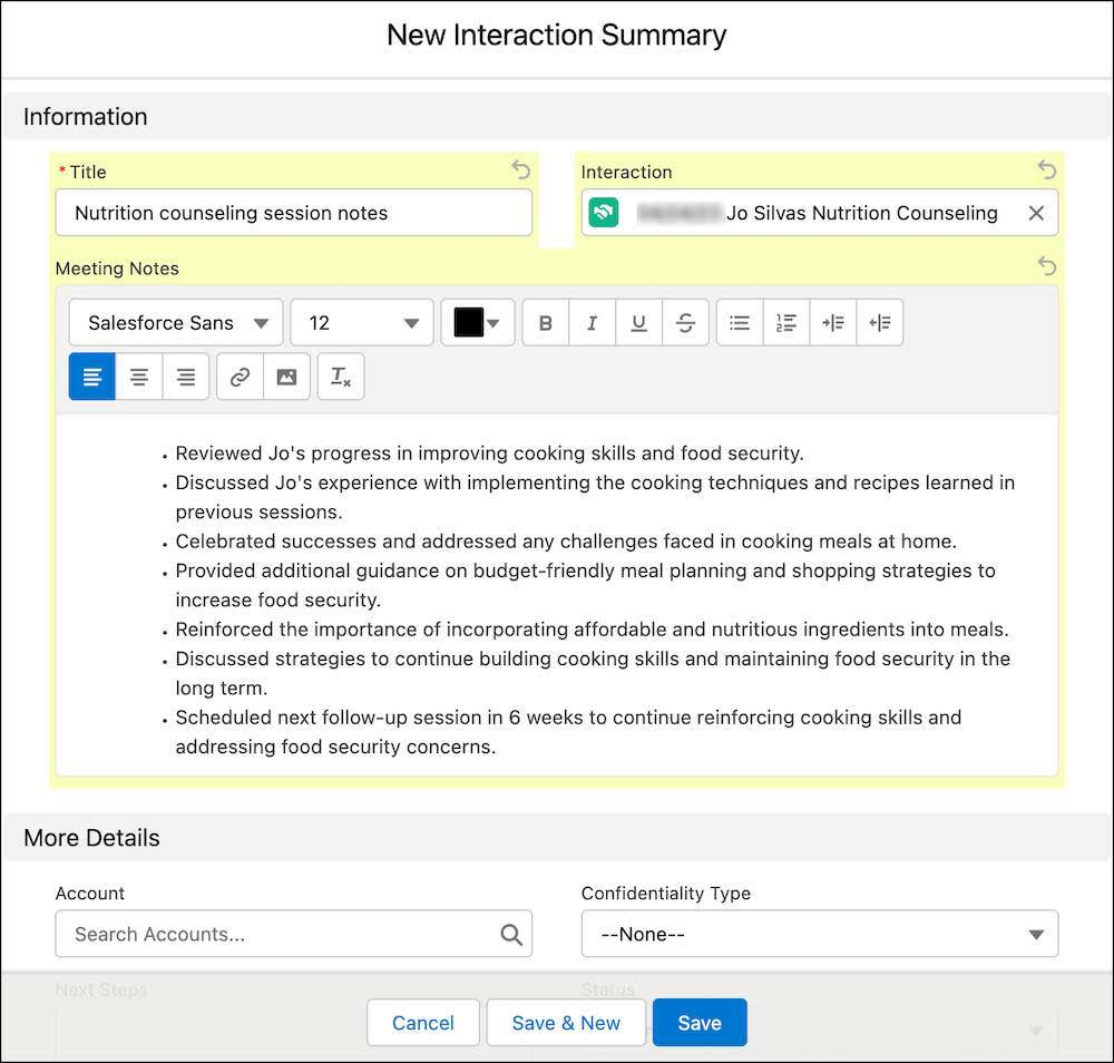 Manage and Close a Care Plan | Salesforce Trailhead
