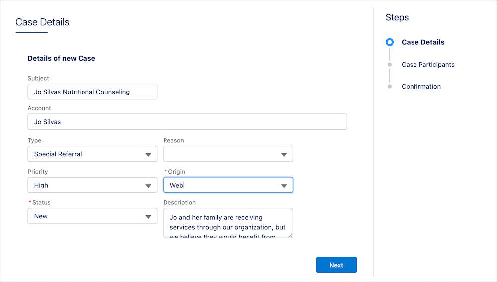 Create a Case Unit | Salesforce Trailhead